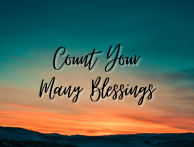 Count Your Many Blessings - Writing.Com